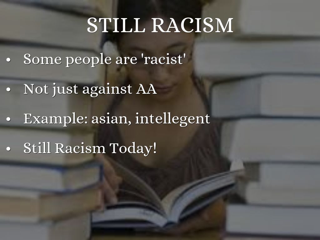 Racism Then and Now by lauren.jones