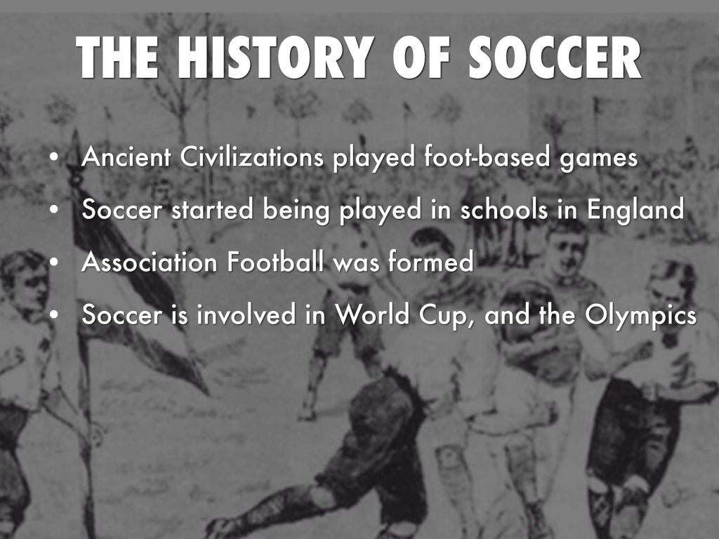 History Of Soccer by Alyssa Chapin