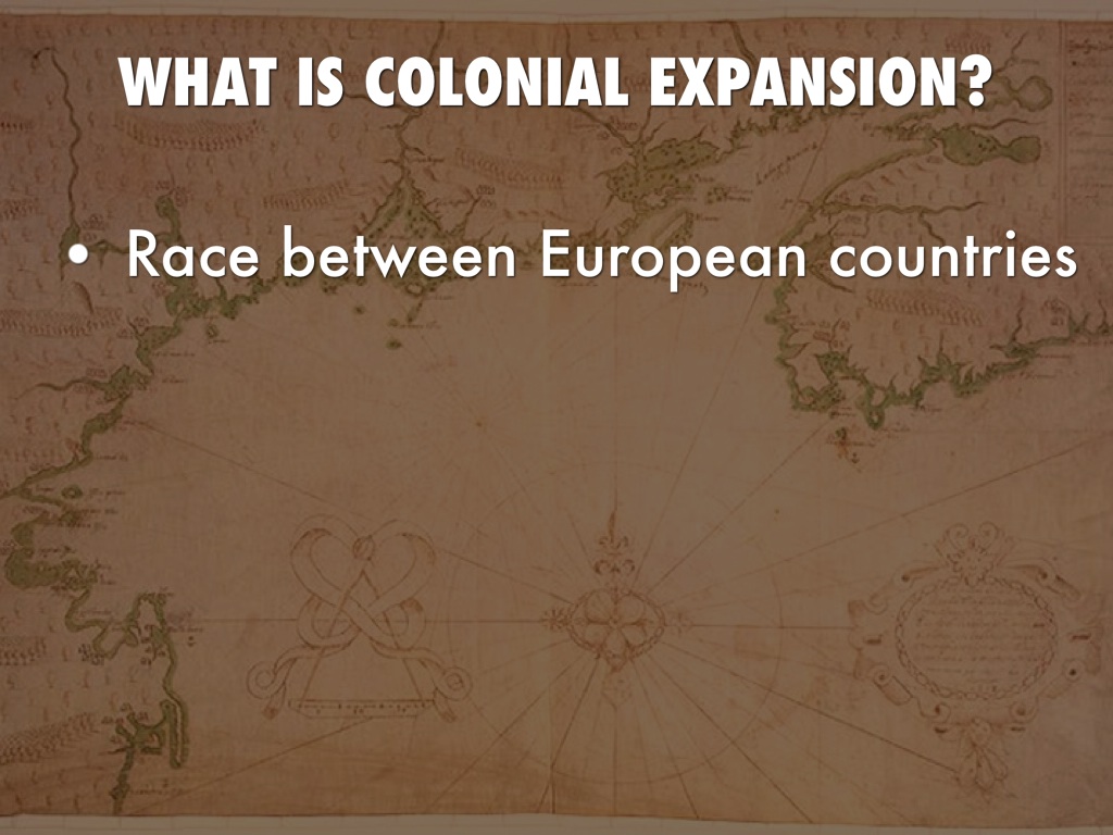 COLONIAL EXPANSION by Grady Gambrell