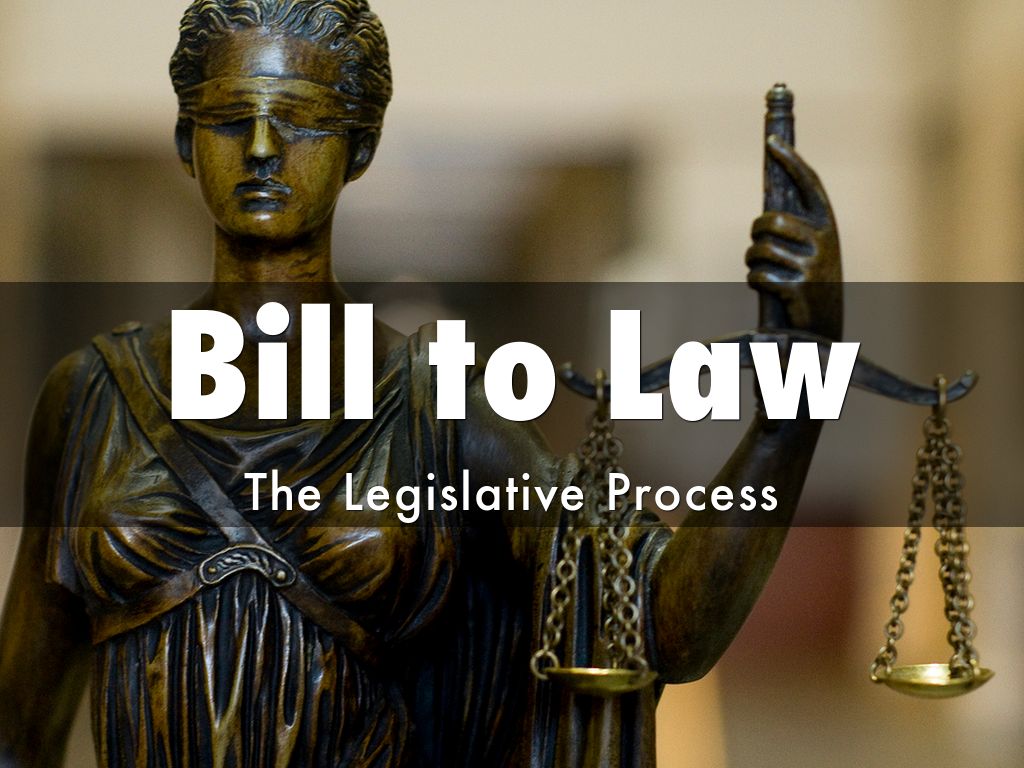 Bill to Law by Brad Alley