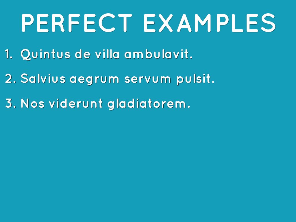 Pl. Perfect by Ben Lindner