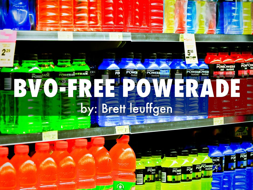BVO-Free powerade by Brett Leuffgen