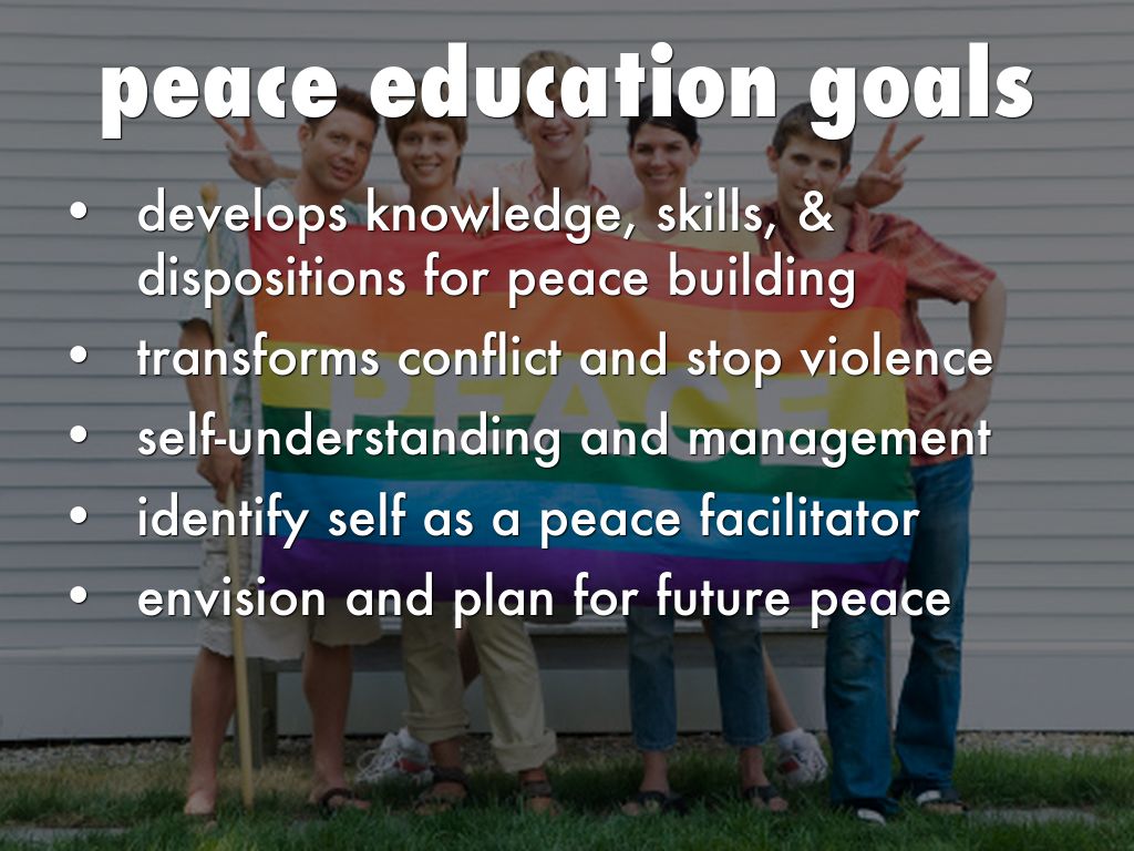 standards for PEace Ed by Shannon Haley-Mize