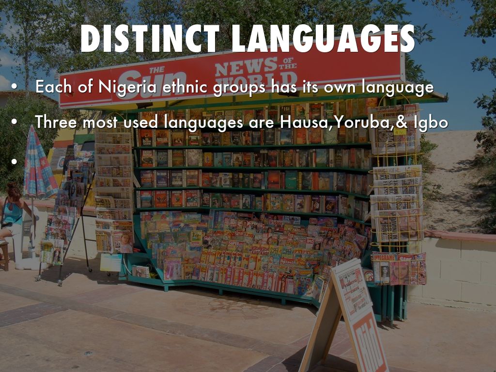 Nigerian Language by myrielle powell