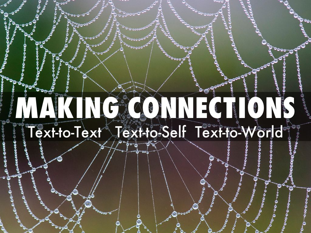 Making connections by Emily Hoffman