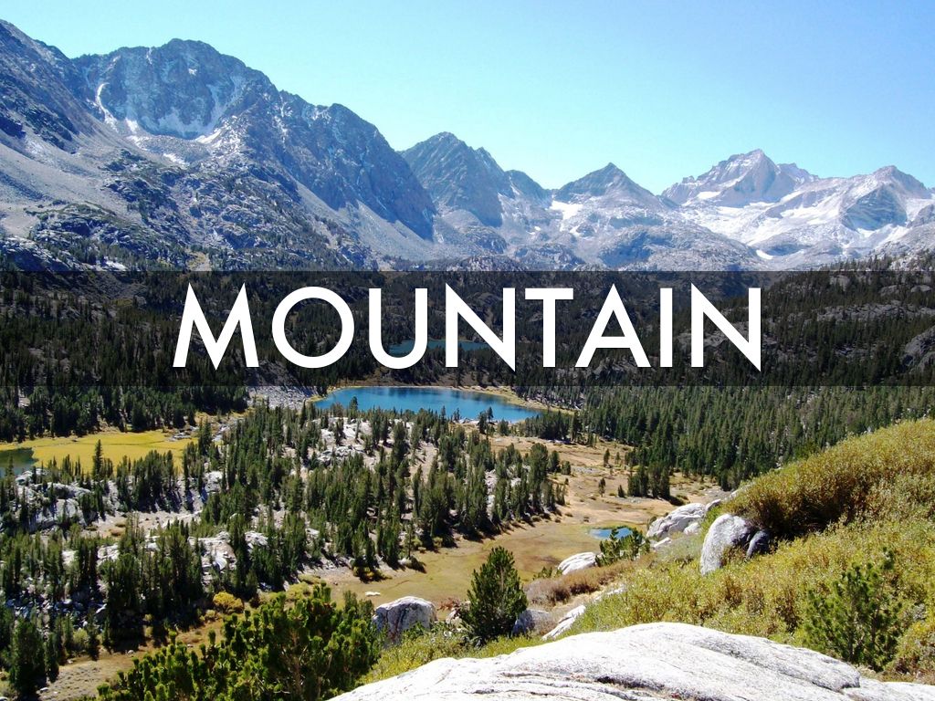 California Mountain Region