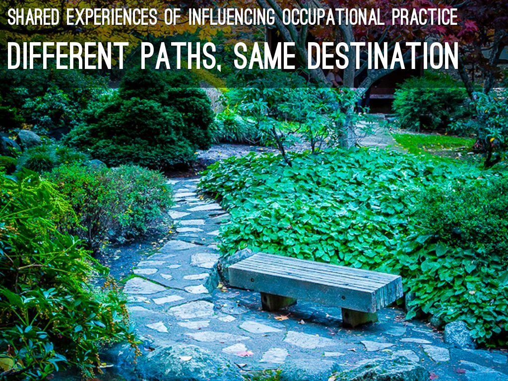 Different Paths, Same Destination by Susan Burwash