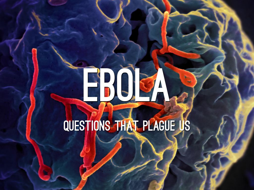 EBOLA by Earl E. Appleby, Jr.