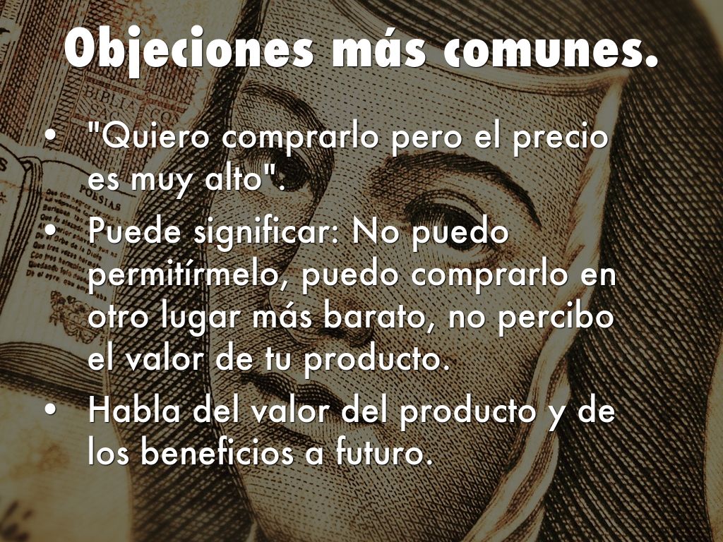 Curso Manejo de Objeciones. by Mariano Audiffred