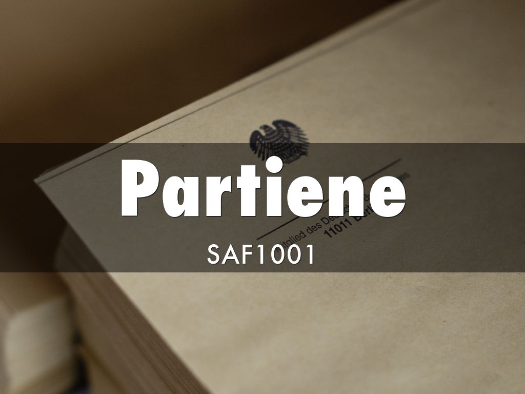 Partiene by Martin Riber