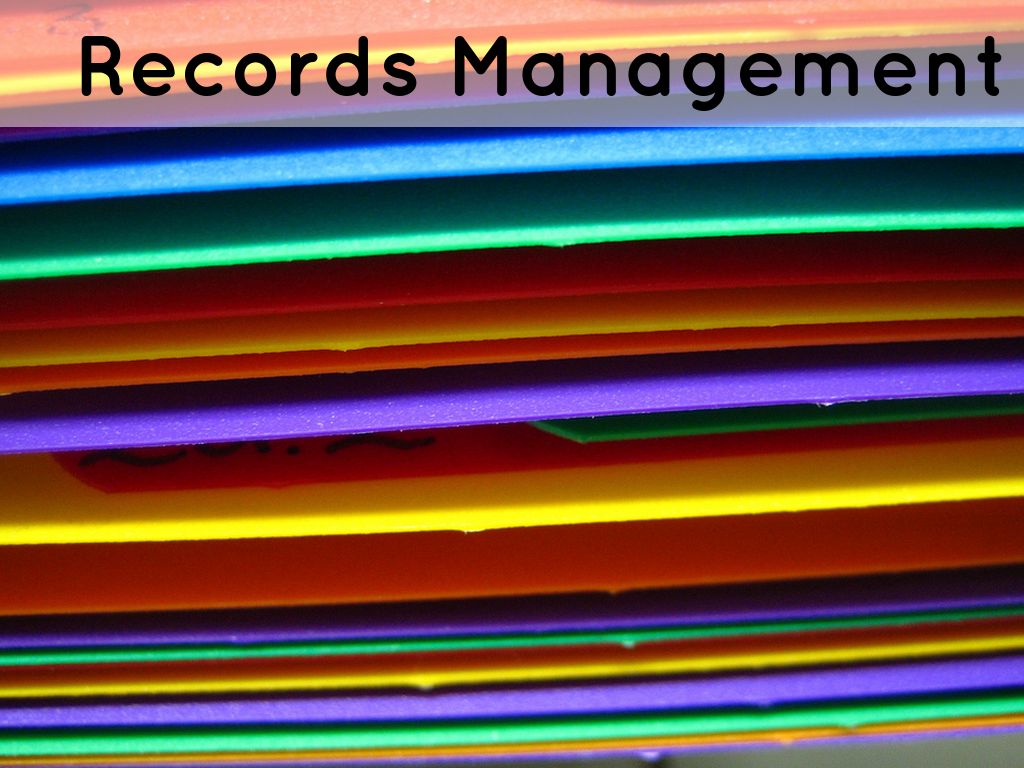Records Management by Valerie Miller
