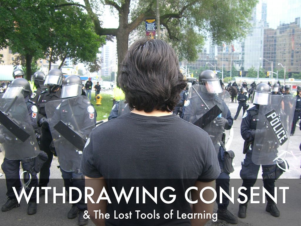 Withdrawing consent by Kyle McLain