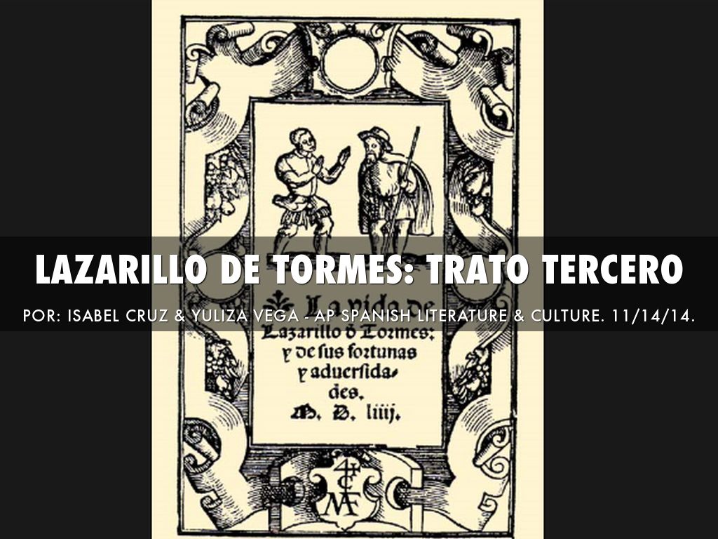 Lazarillo De Tormes: Tratado 3ro. by Isabel Cruz