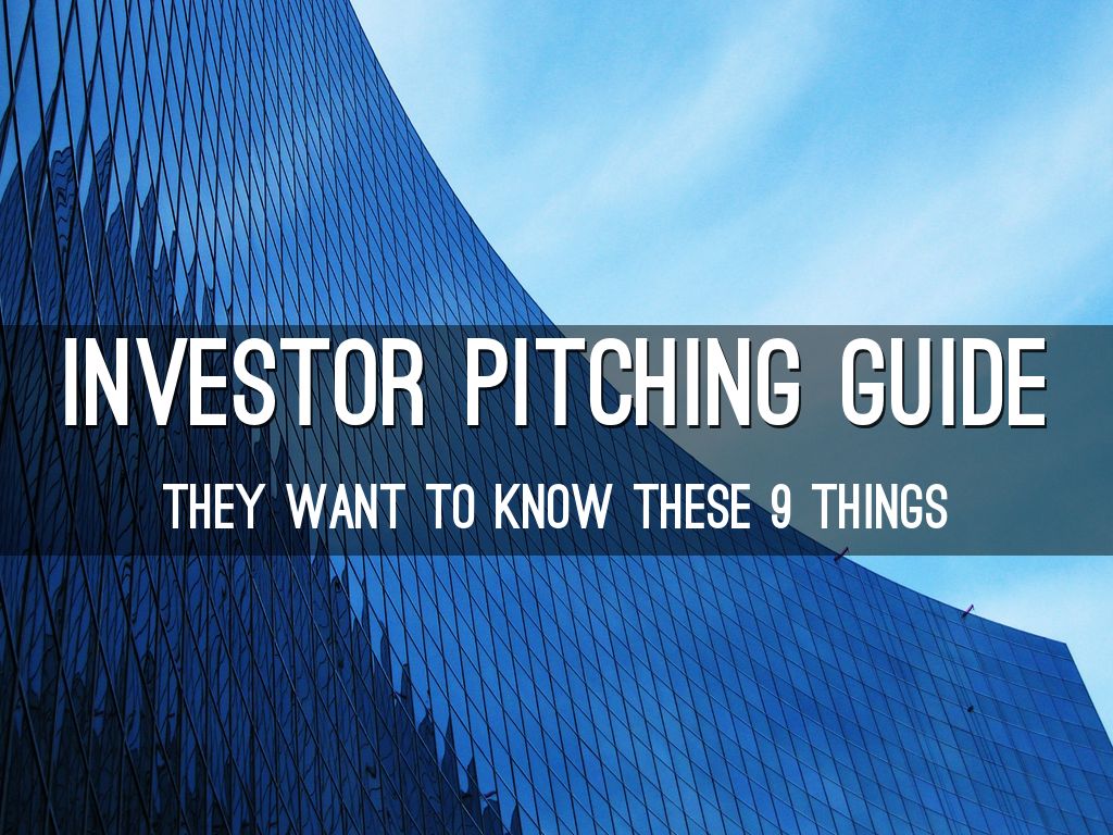 Investor Pitching Guide by kunal_srivastava