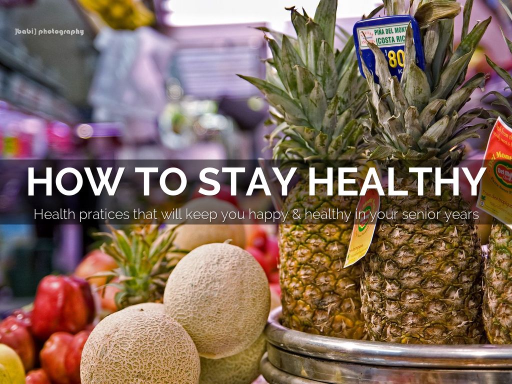 Stay Healthy by fellisialove