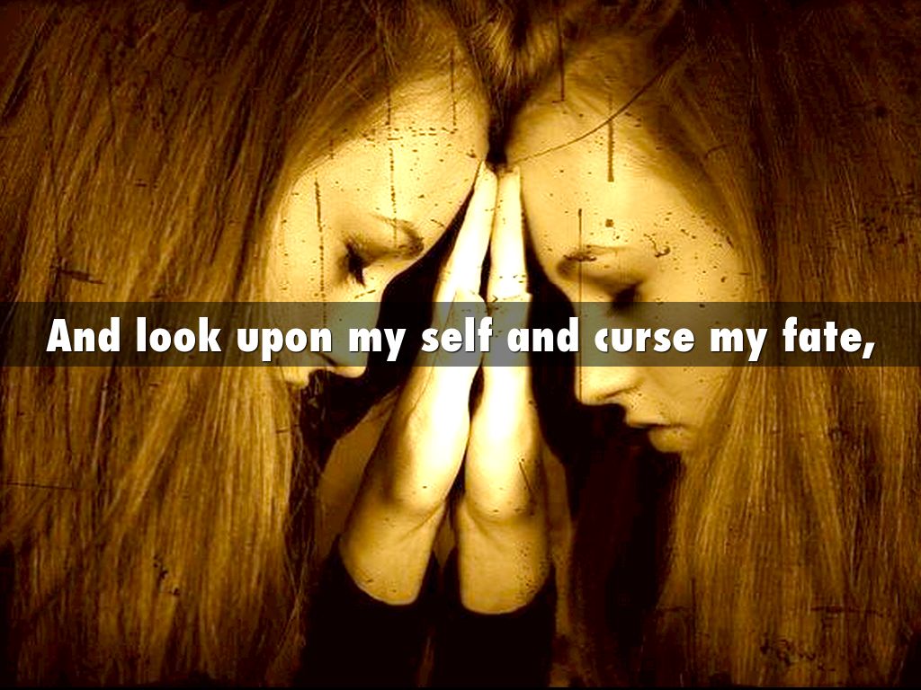 Copy of When in disgrace with Fortune and men's eyes,