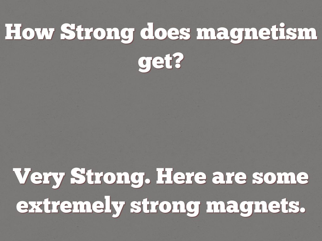 Magnetism by keviny23108