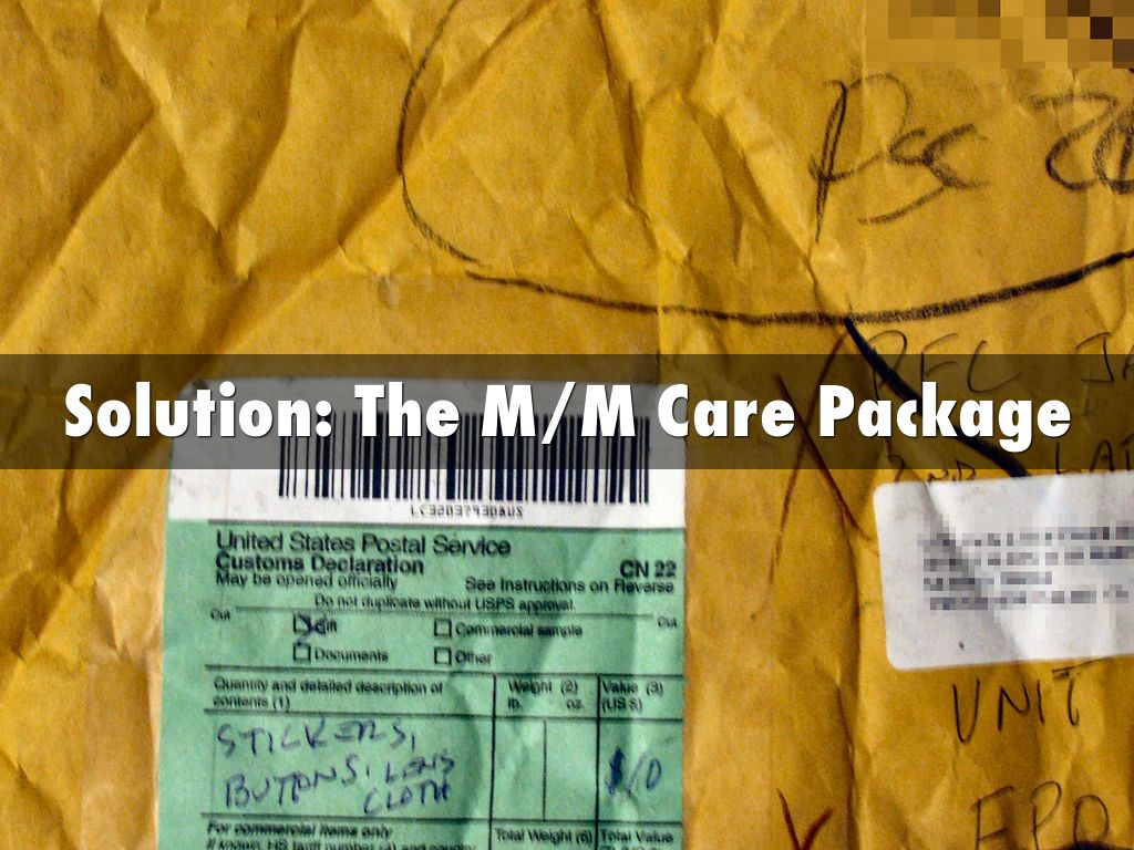 The M/M Care Package by chriswr91
