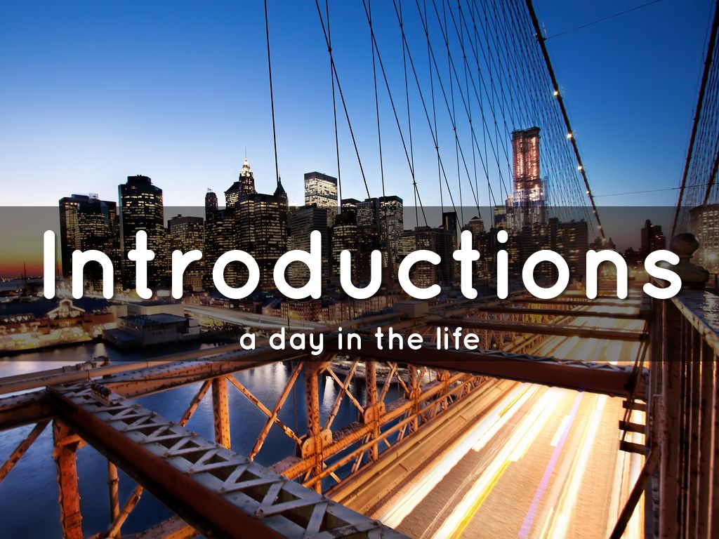 Introductions by marieren11