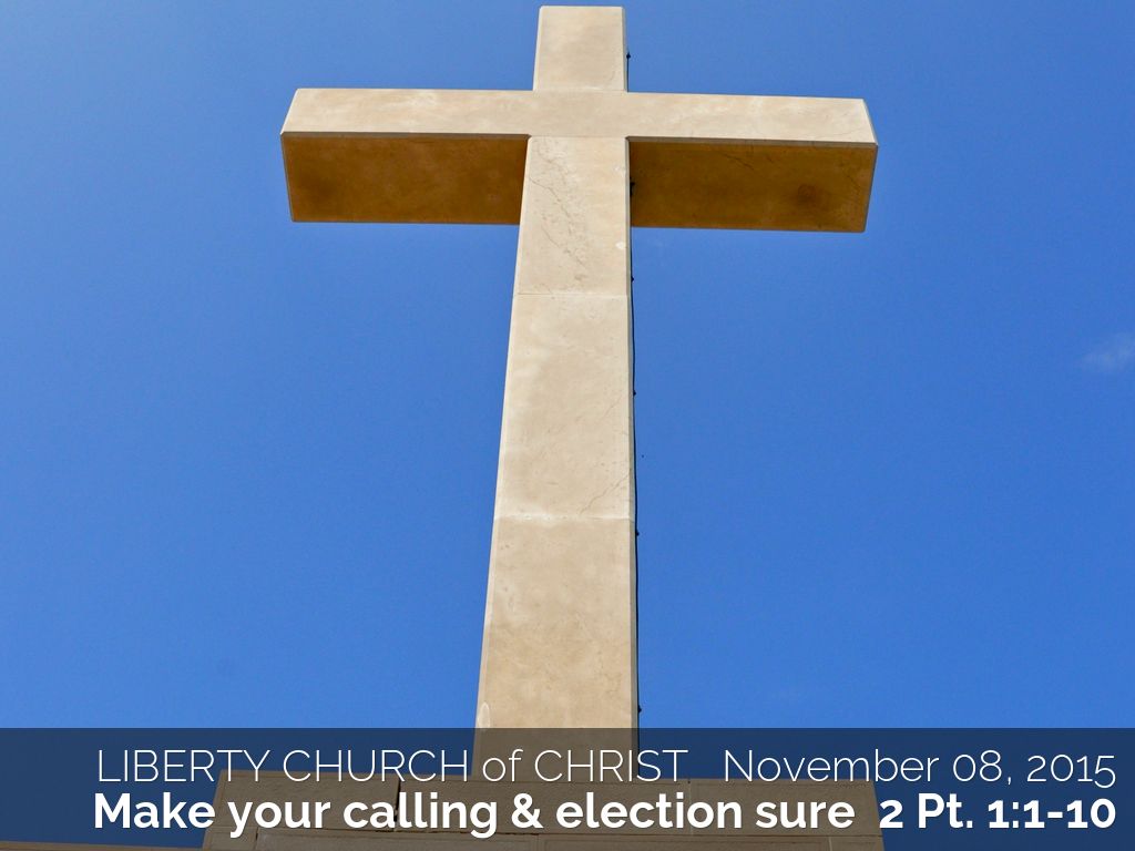 Make your calling & election SURE ! by Stephen Boone