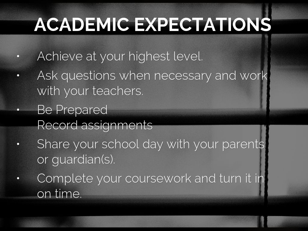 EXPECTATION ASSEMBLY by jennie.meyer