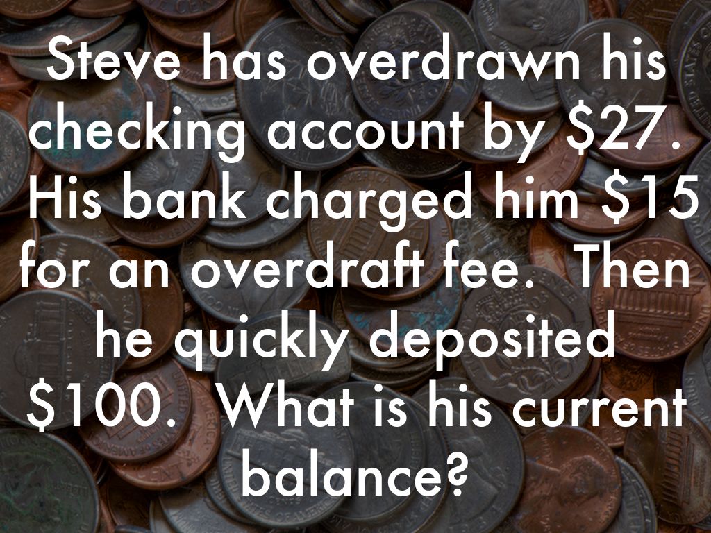Using Negative Numbers In Real Life By Creechn