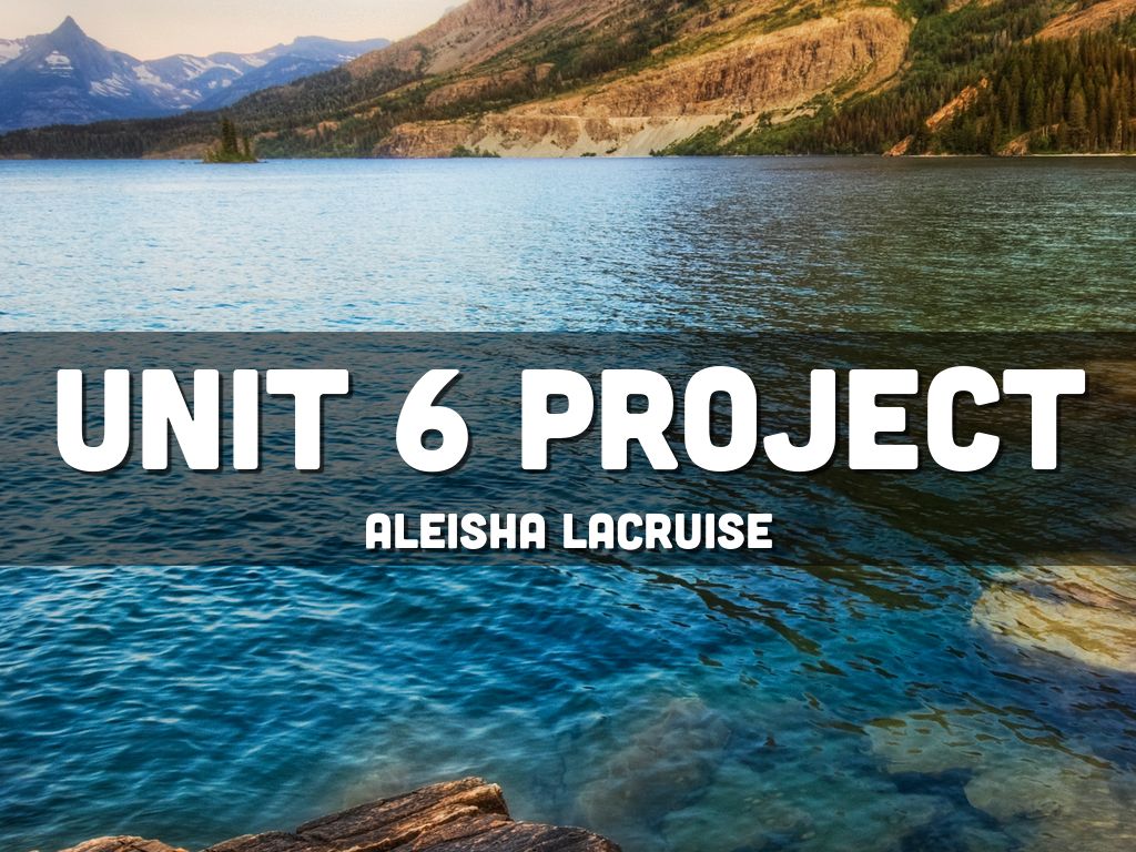 Unit 6 Project by totallyme53