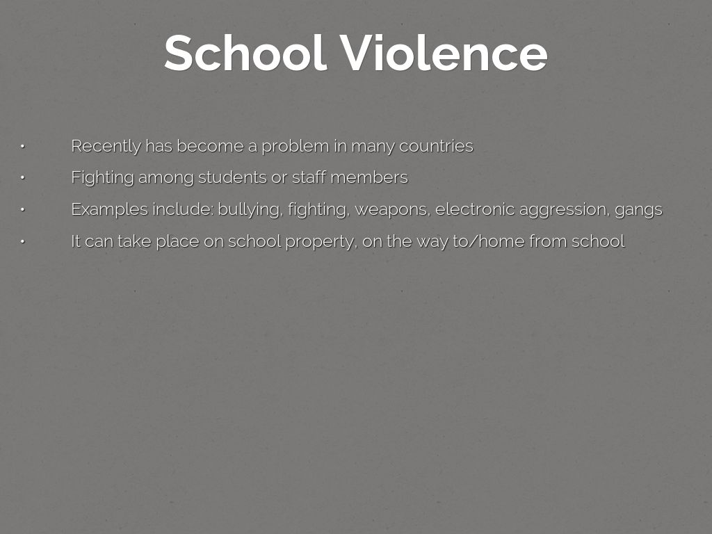 School Violence by kbeard222