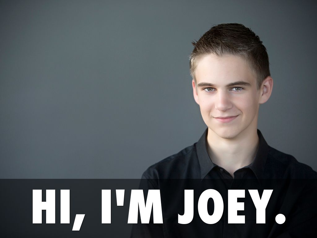 HI. I'M JOEY. by Kelly Lucente