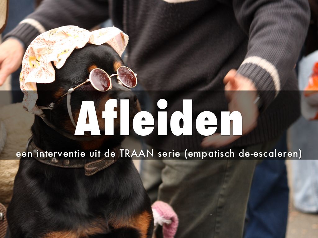Afleiden, een interventie uit de TRAAN serie (empatisch