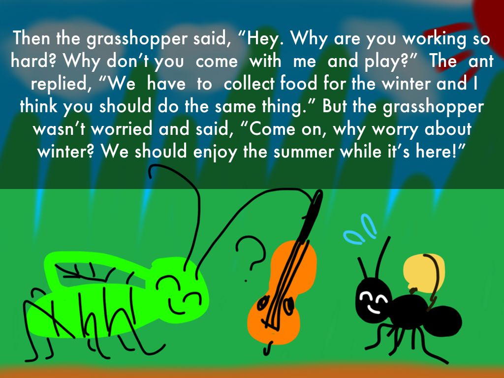 The Ants And The Grasshopper by 20151655