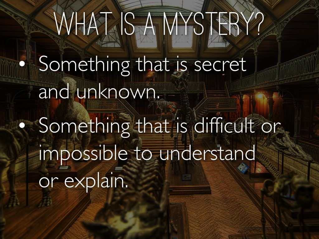 Mystery Unit by Courtney Randle