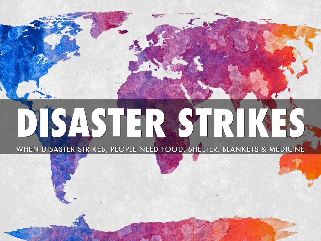 Disaster Strikes by Sofia Saroukos