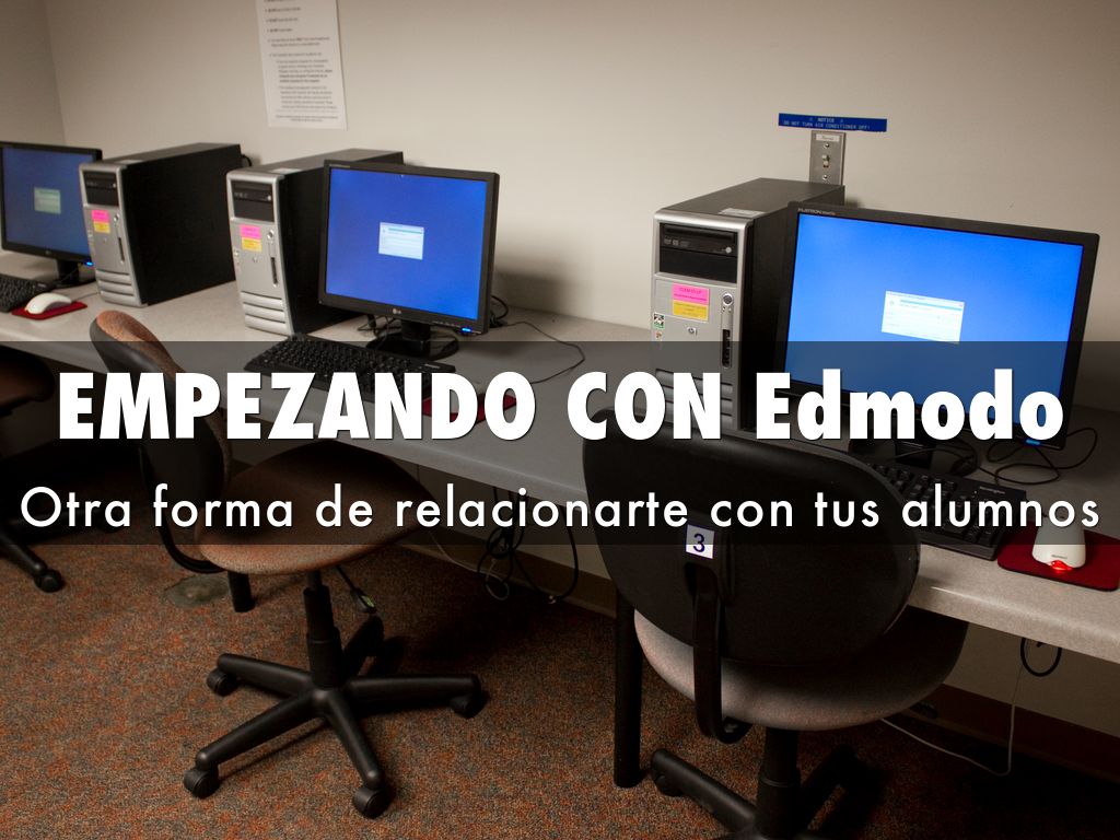 EMPEZANDO CON Edmodo by goose848 EMPEZANDO CON Edmodo by goose848