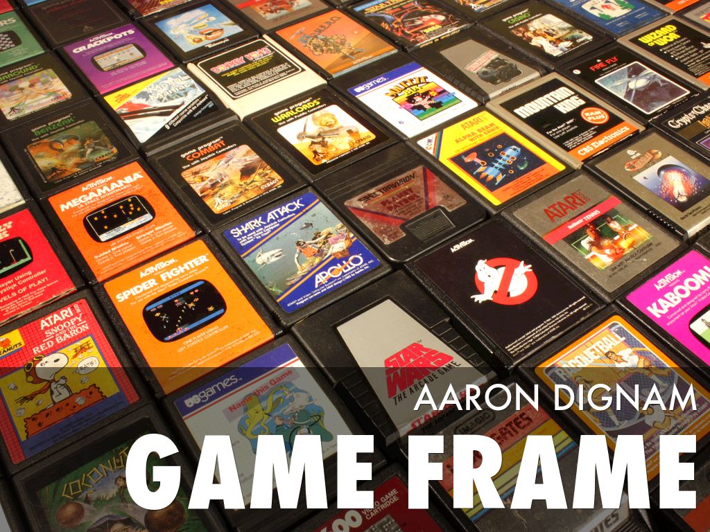 Game frame by Benjamin F