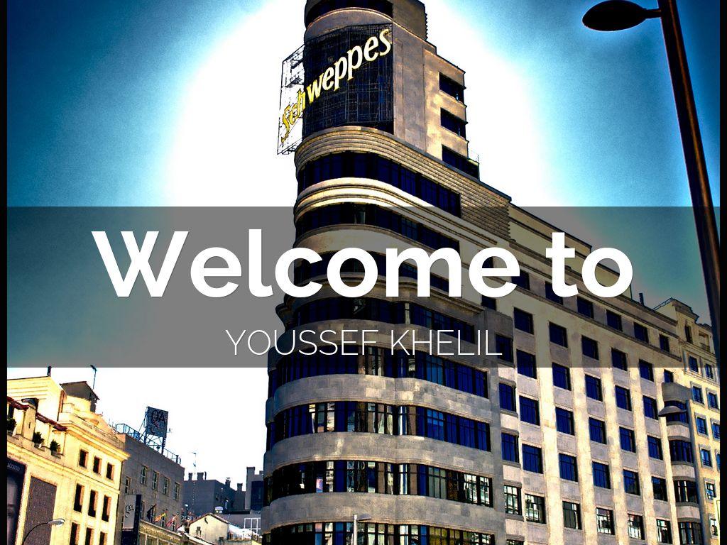 Welcome to by Youssef Khelil