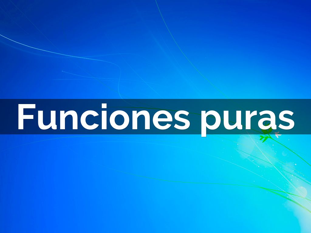 Programación funcional