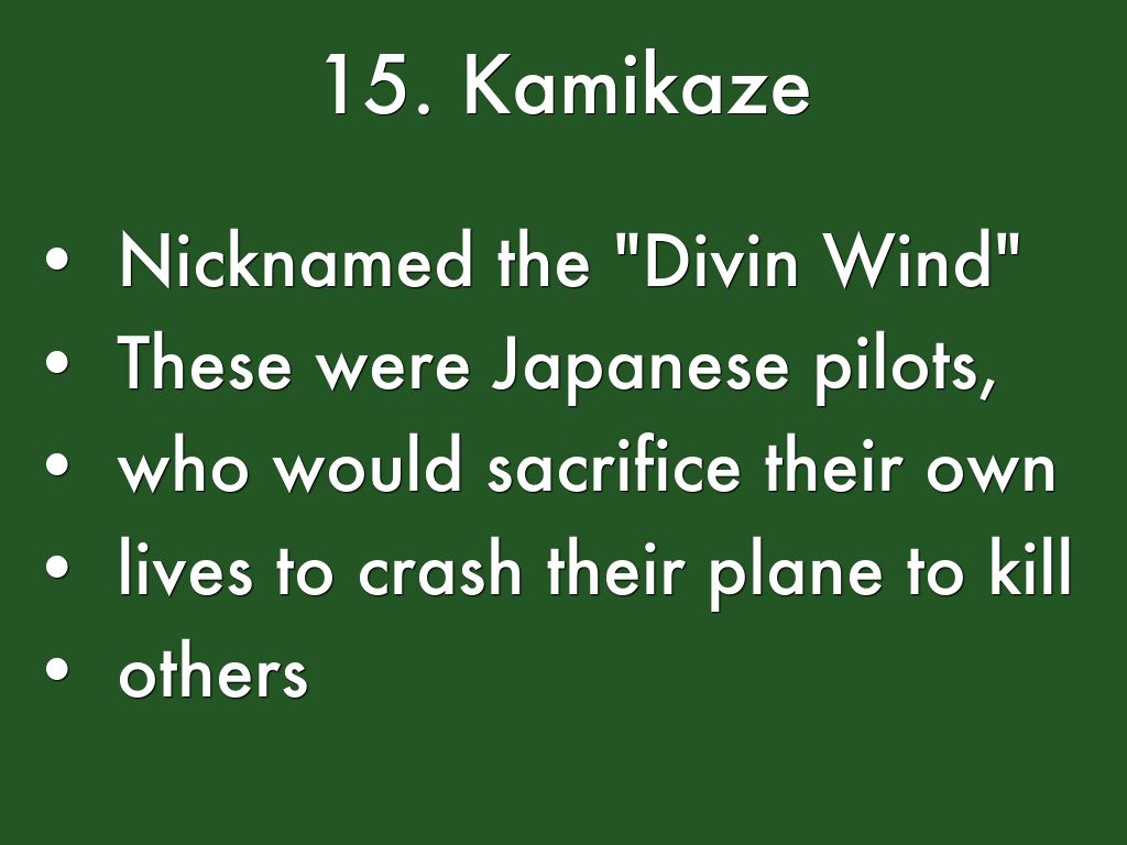 WW2 Vocabulary Haiku Deck by themonkeehub