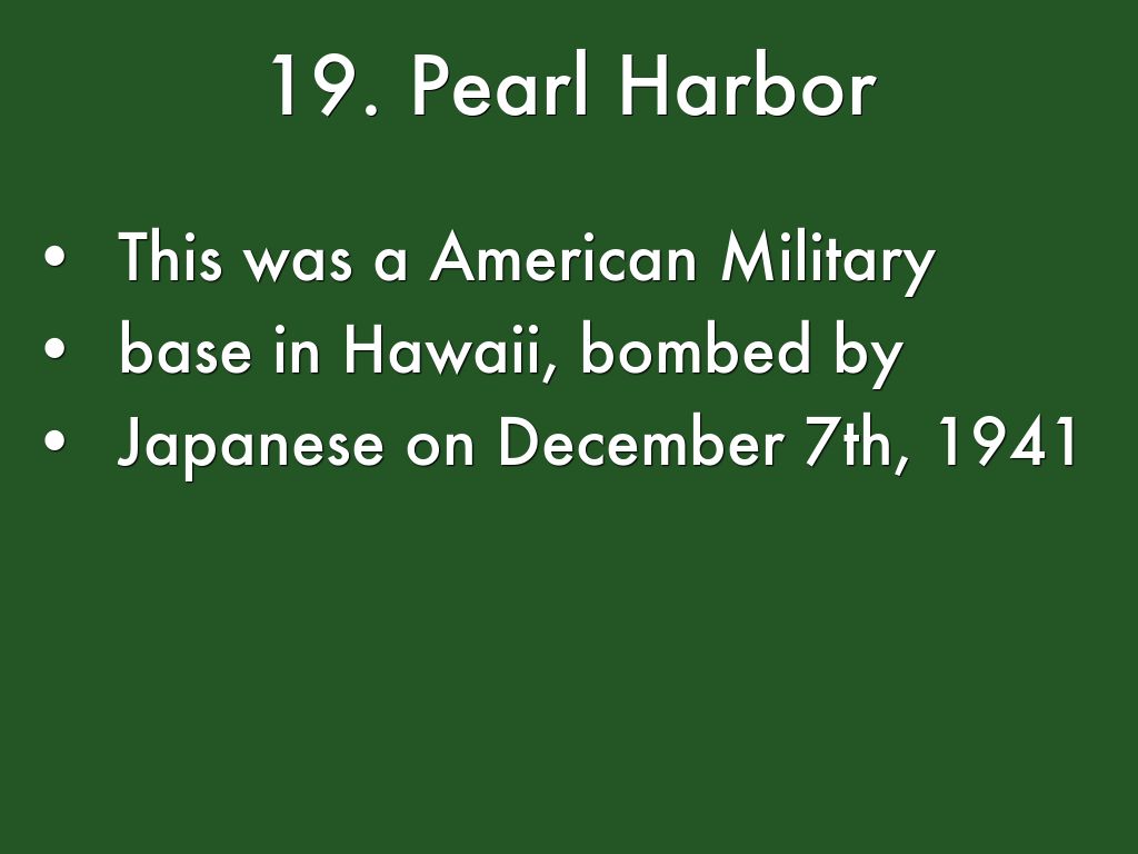 WW2 Vocabulary Haiku Deck by themonkeehub