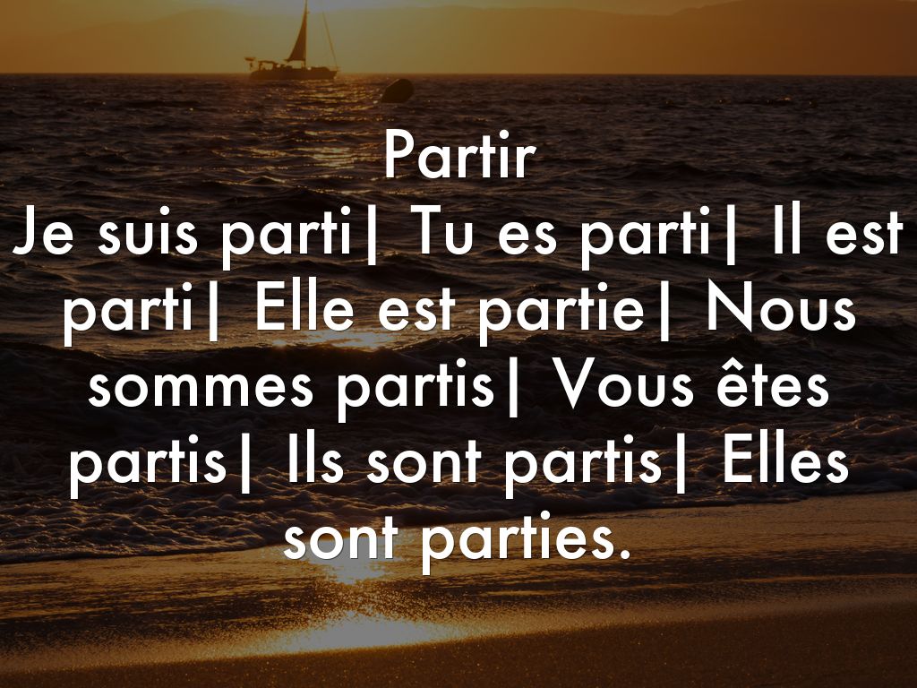 Le Passé Composé être. by maria.peters