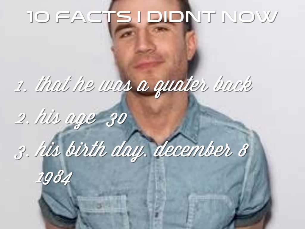 SAM HUNT by Katelynn Gowan