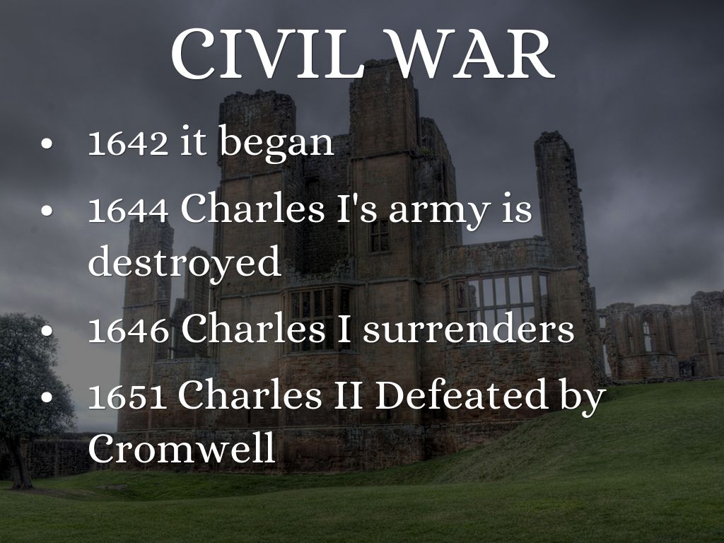 English Civil War & Glorious Revolution by Holden