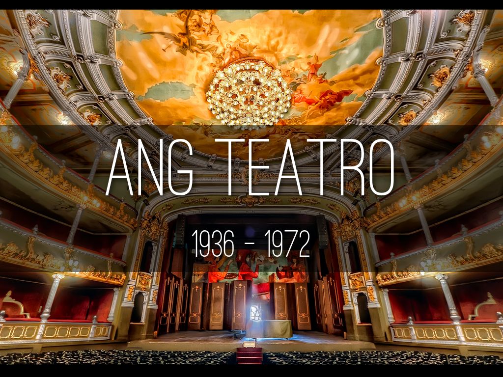 Ang Teatro by Hannah Guzman