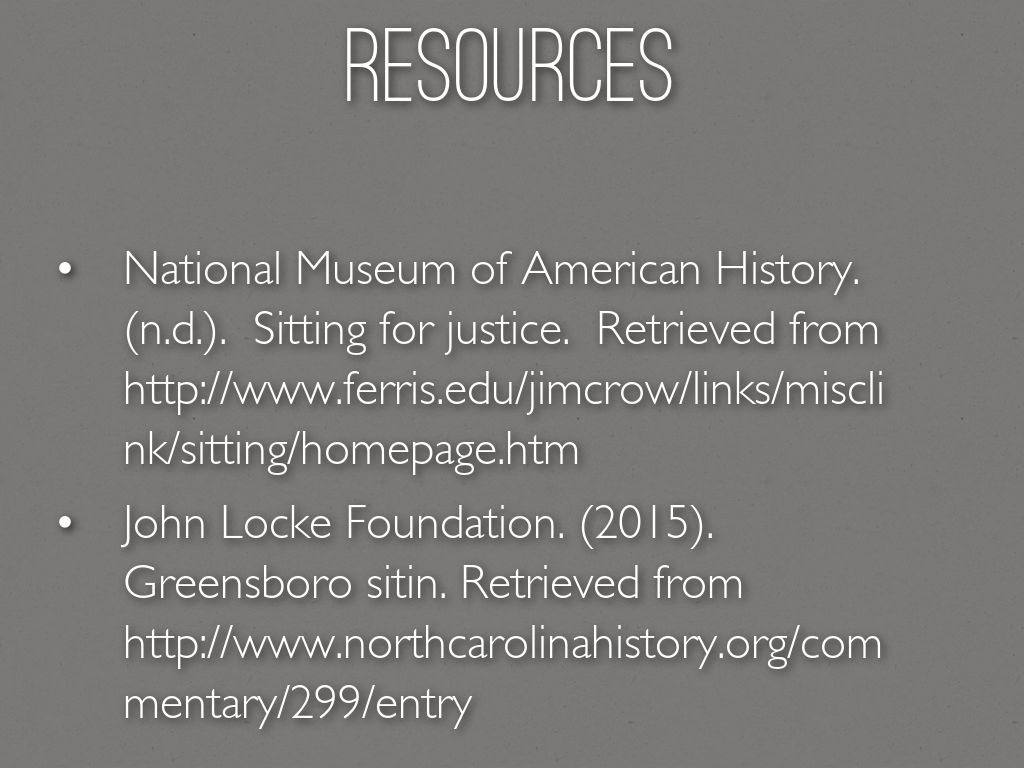 The Greensboro Sit-Ins by bnl2118