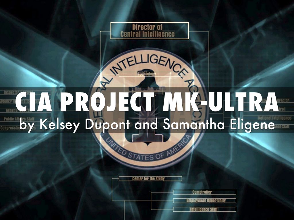Cia Project Mk Ultra By Samantha
