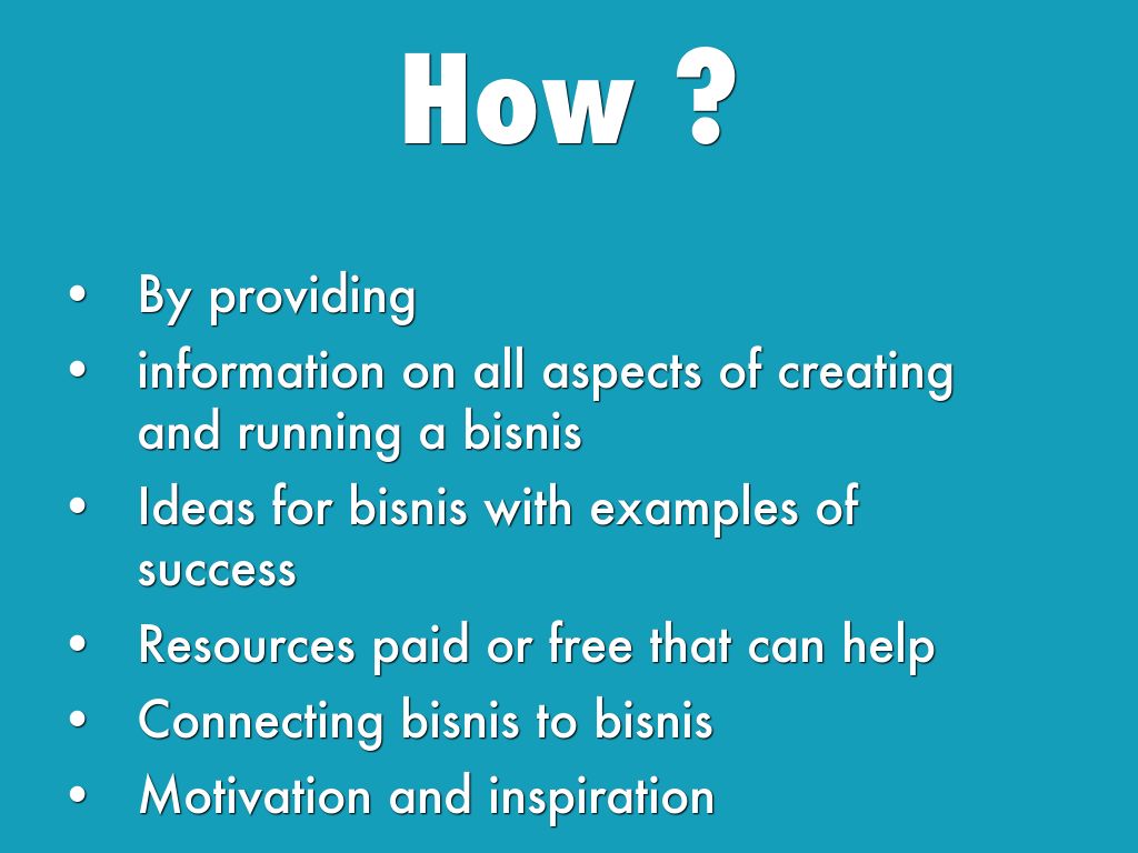 Binis instan by Rob Davies