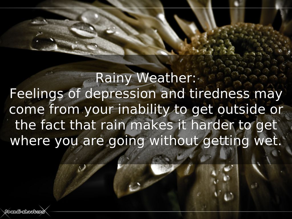 HOW DOES WEATHER AFFECT MOOD? By: Jade DeLong by