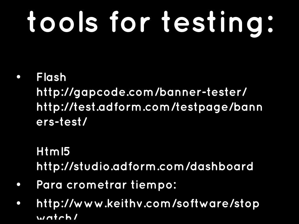 How to test banners by carvarbol