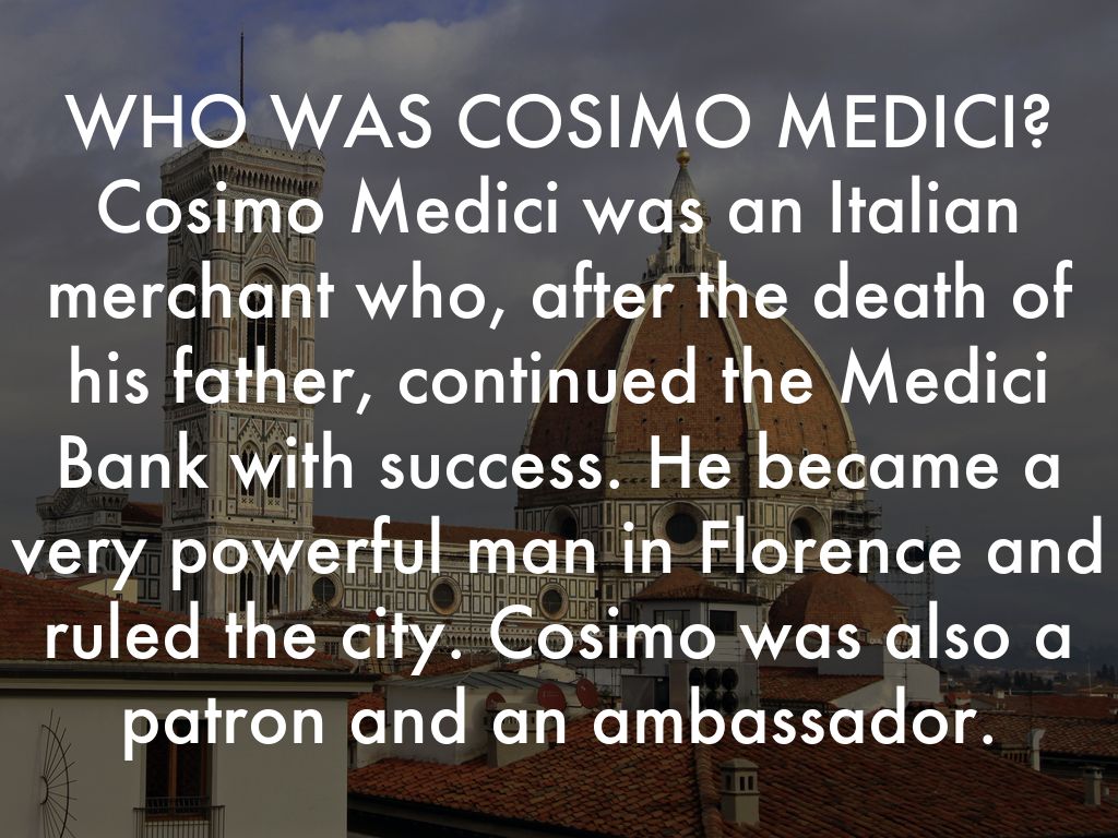 Cosimo Medici by stefania.nader