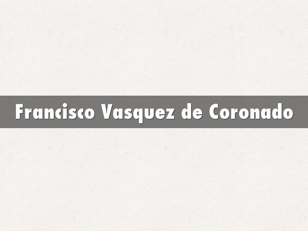 Francisco Vasquez de Coronado by 3006662
